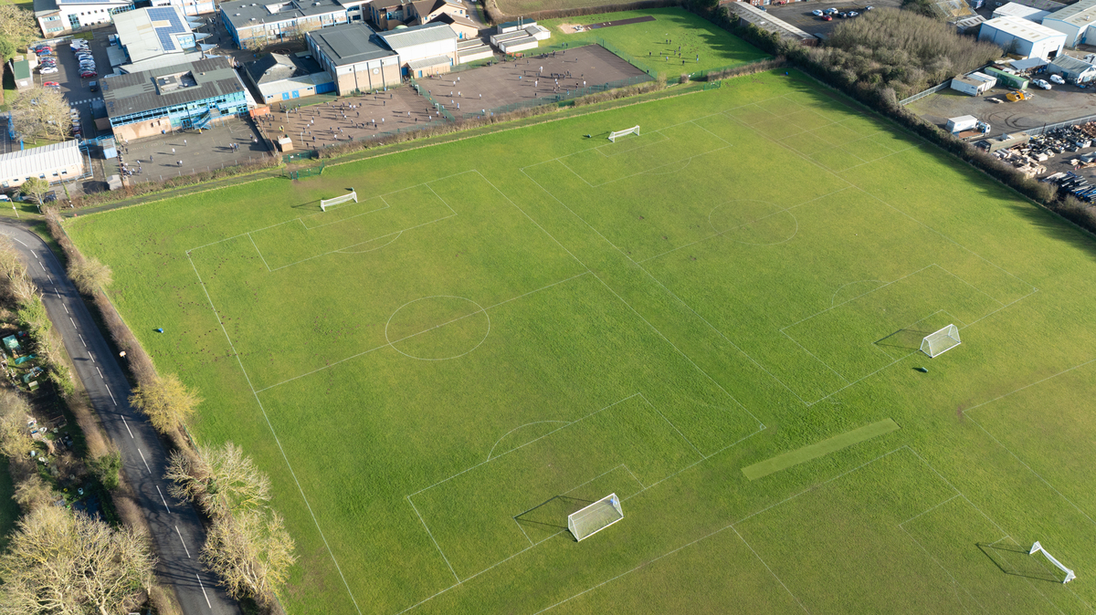 Grass Football Pitch for hire in Lincoln - SchoolHire