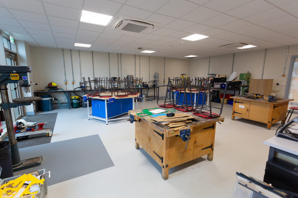Design & Technology Room for hire in Bedford - SchoolHire