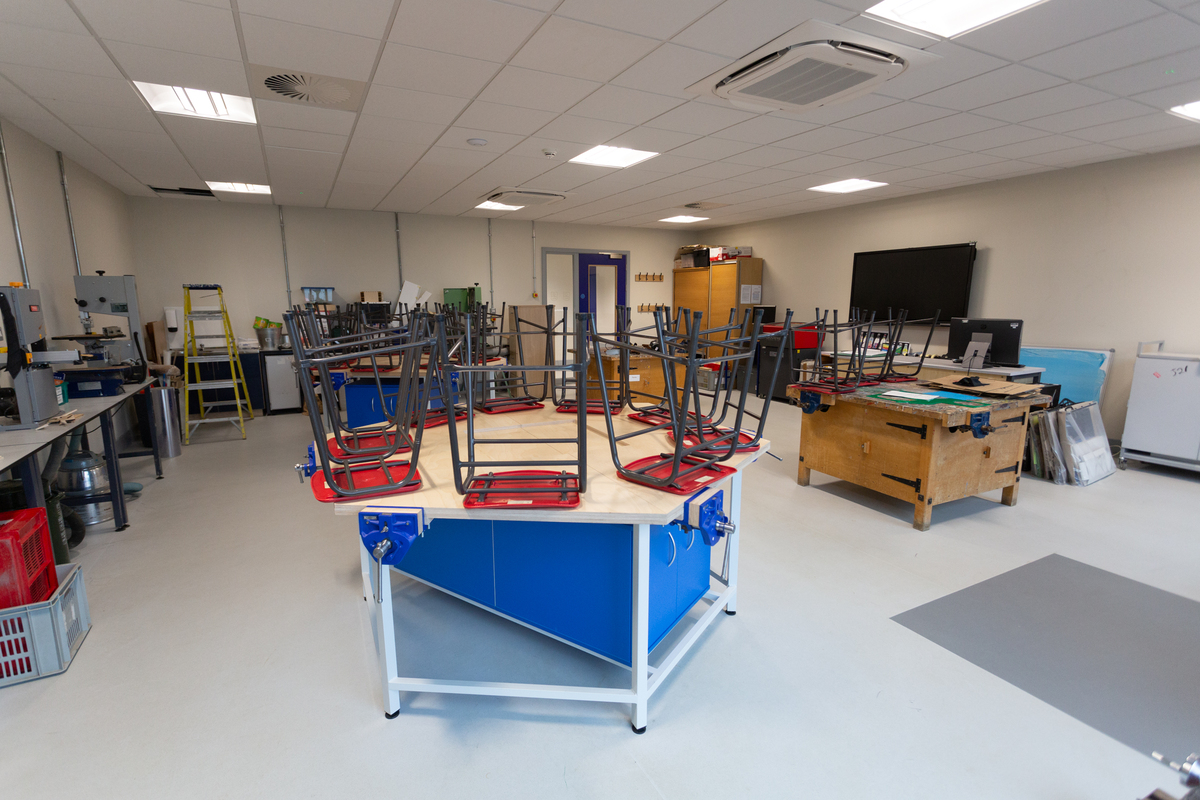 Design & Technology Room for hire in Bedford - SchoolHire