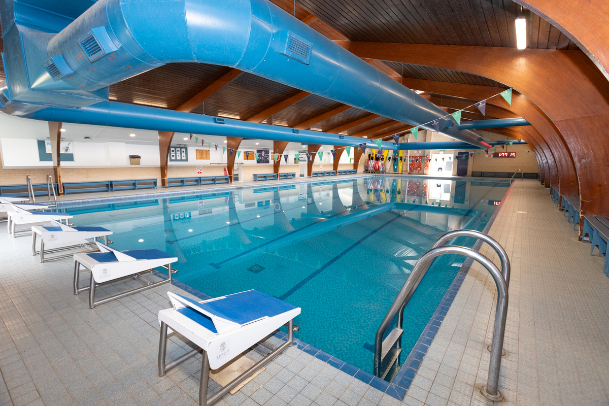 Swimming Pool for hire in Epsom - SchoolHire